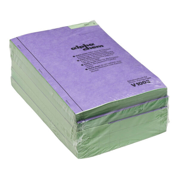 Alpha-chem Hydrofix Annahmebuch V1003: Einfaches Annahmebuch mit klarem ...
